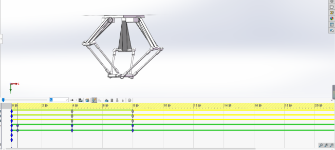 Delta机器人的建模与动态仿真(3)_cad方法找寻delta机器人的工作空间-CSDN博客