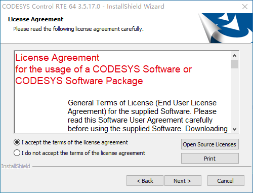 CODESYS Control RTE 3.5.17.0 软件安装-CSDN博客