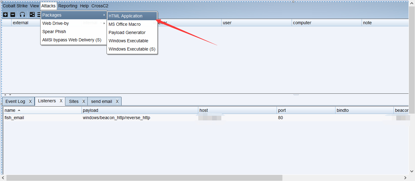 使用CS发送钓鱼邮件_evil.hta-CSDN博客