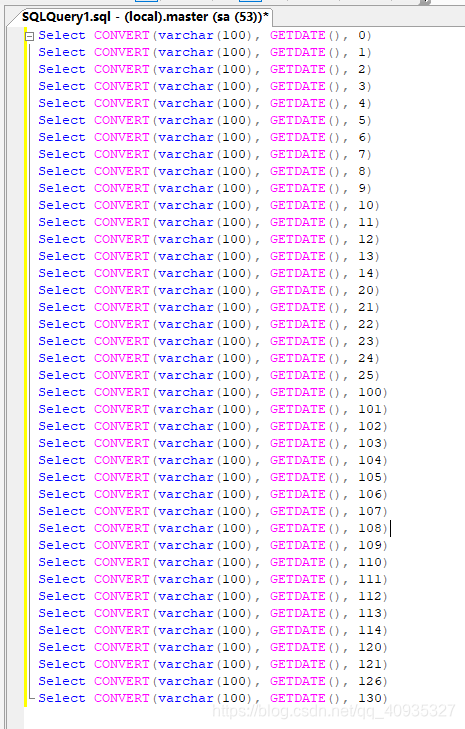 Sqlserver时间、字符串相互转换sqlserver字符串转时间博聞天下的博客 Csdn博客