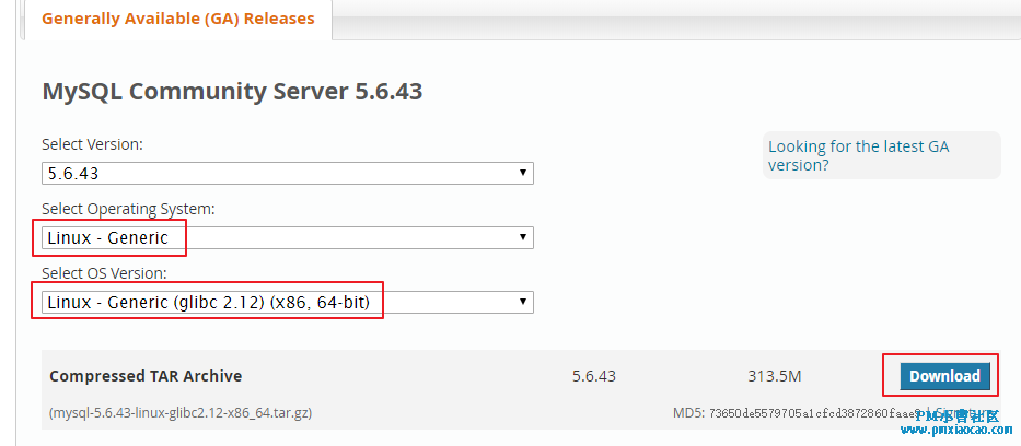 MySQL：Centos7安装mysql-5.6.44-linux-glibc2.12-x86_64.tar.gz_mysql 5.6.44 for centos下载-CSDN博客