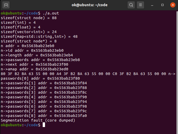 使用带map容器的struct结构体指针引发的段错误_struct成员 std::map-CSDN博客