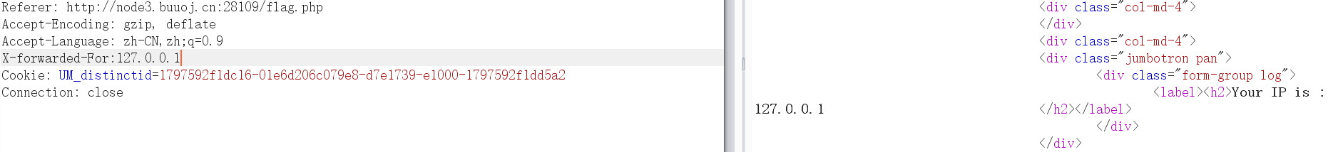 [BJDCTF2020]The mystery of ip--SSTI模板注入_bjdctf2020 web ssti-CSDN博客