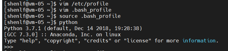 Linux普通用户配置anaconda环境变量linux安装了anconda更改了普通用户名及目录环境变量报错 Csdn博客
