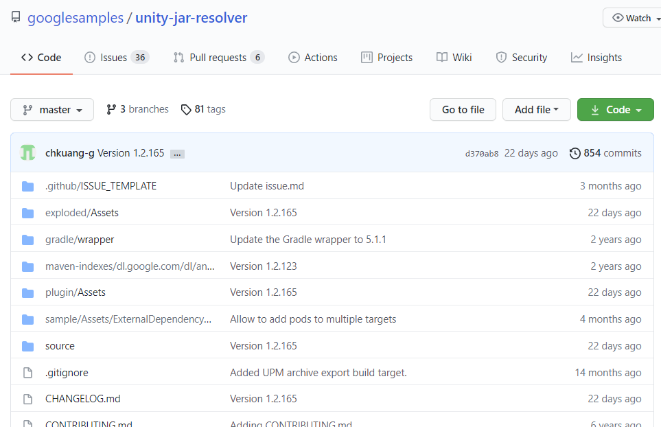 下载微信SDK为例，教你在Unity中下载SDK文件(jar/aar)以及对应的依赖库 (使用Play Services Resolver | unity-jar-resolver)-CSDN博客