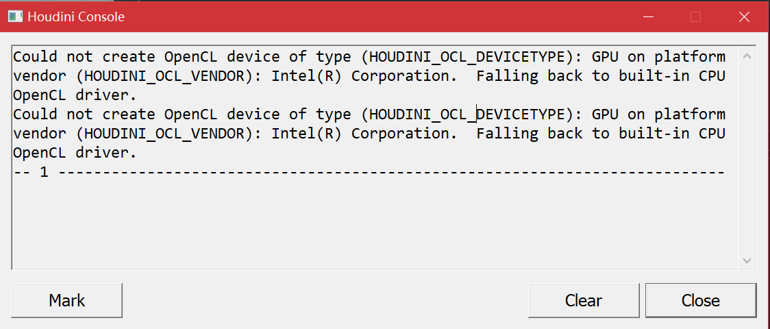 Houdini驱动识别错误Could not create OpenCL device解决_could not create opencl device of type-CSDN博客