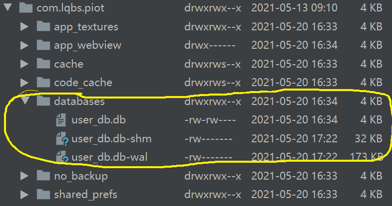 Android SQLite在应用中数据保存查询，但是拷贝的xxx.db没有数据或没有更新，.db_wal和.db_shm文件_android .db文件读取不到最新数据-CSDN博客