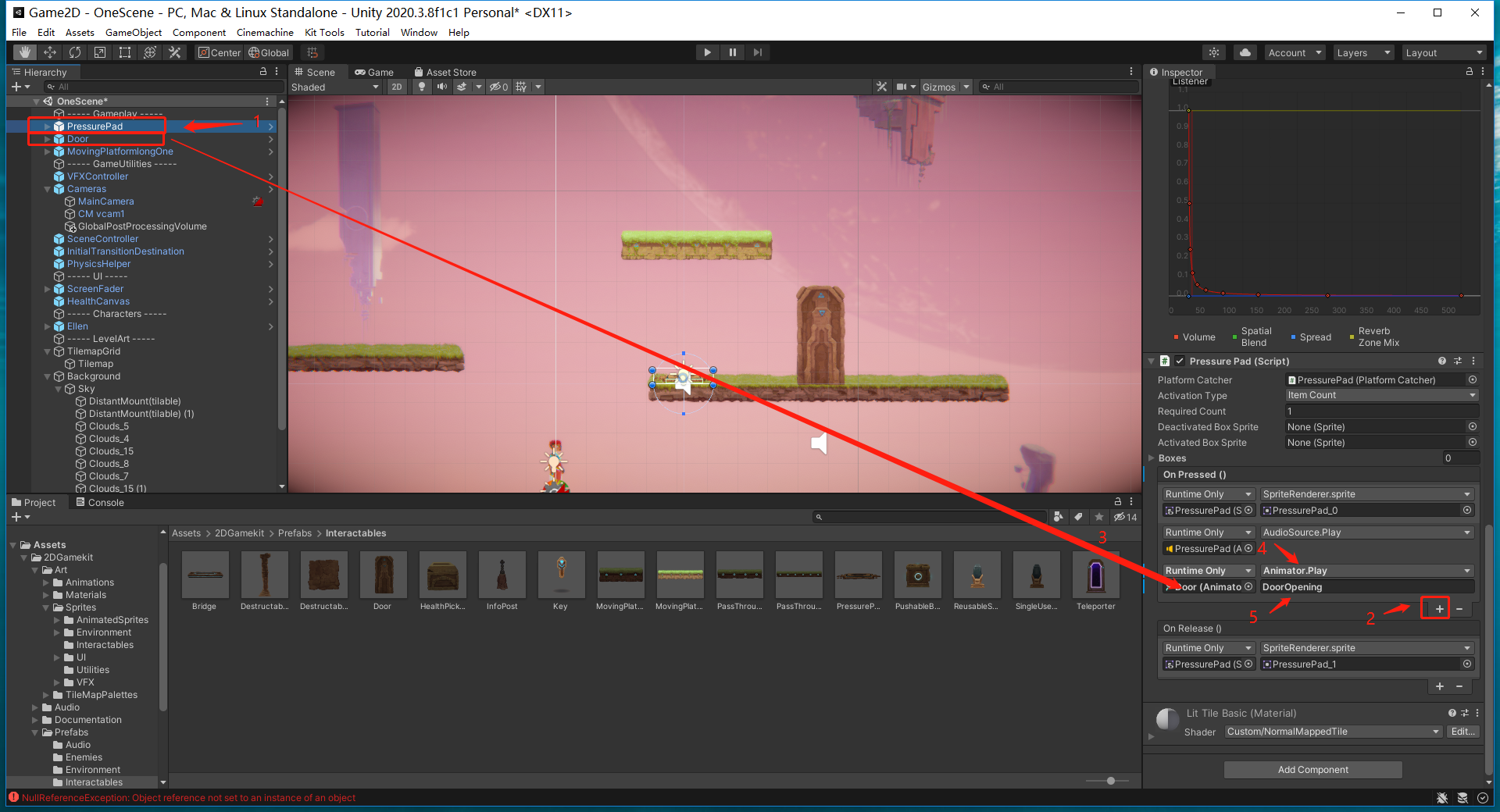 unity2d游戏开发系列教程：三、场景布置，增加怪物和机关_unity机关-CSDN博客
