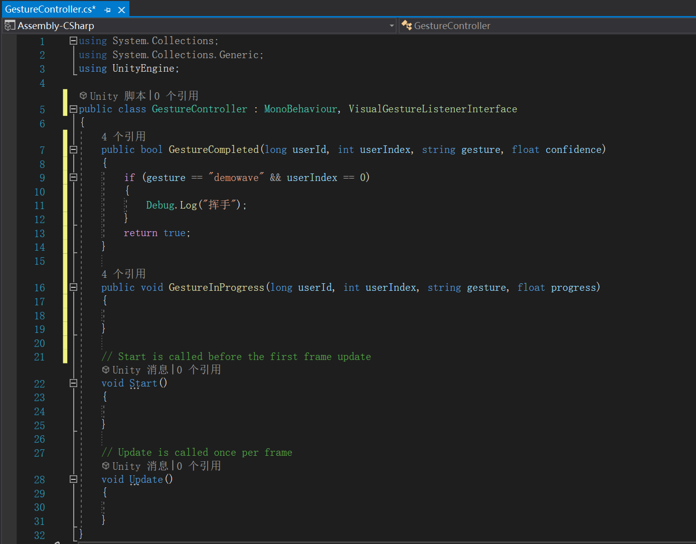 Unity Kinect结合VisualGestureBuilder进行姿势学习（未完）_kinect unity visualgesture-CSDN博客