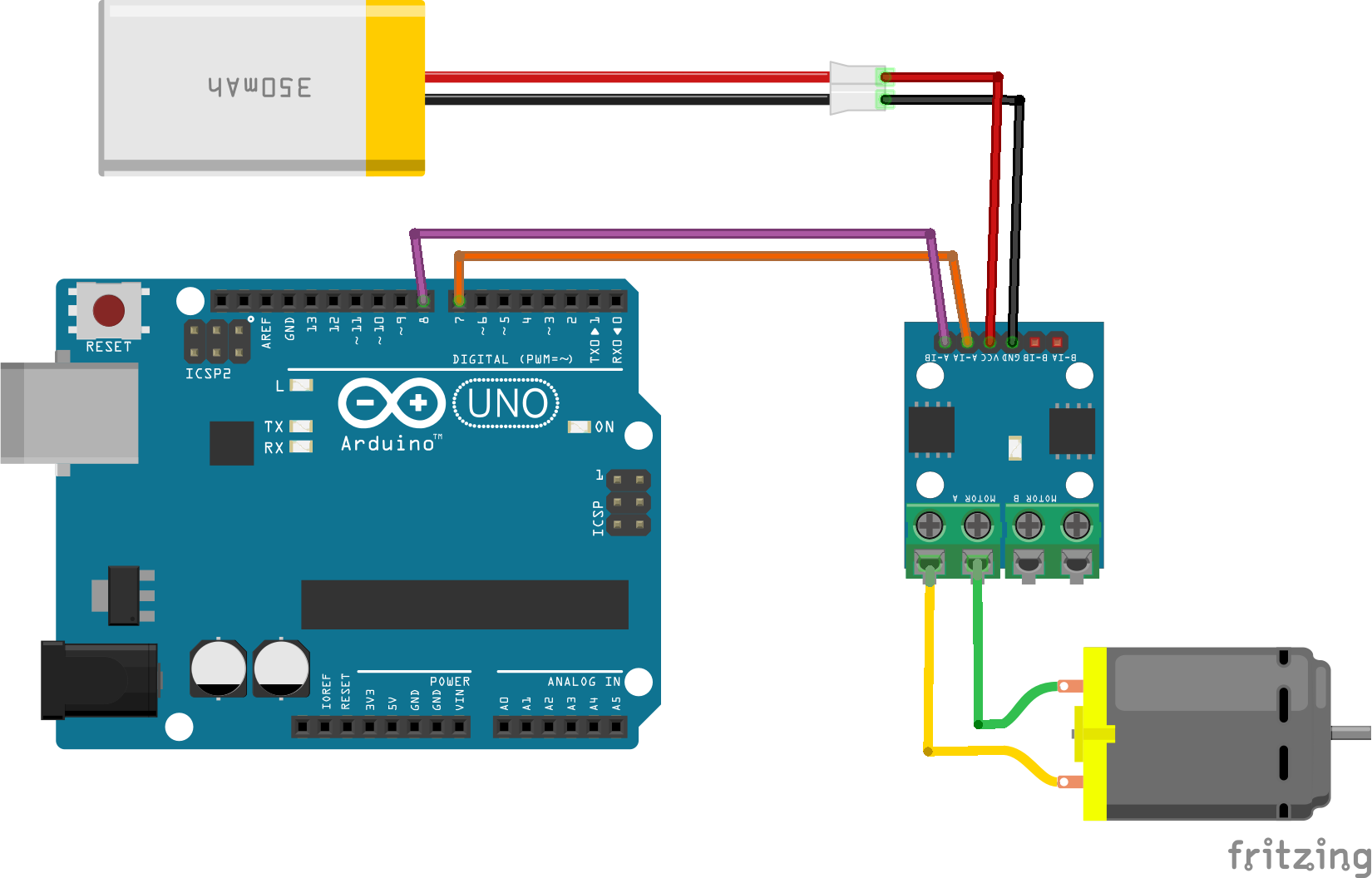 Ardunio开发实例-L9110直流电机驱动模块_l9110直流电机驱动模块的作用-CSDN博客