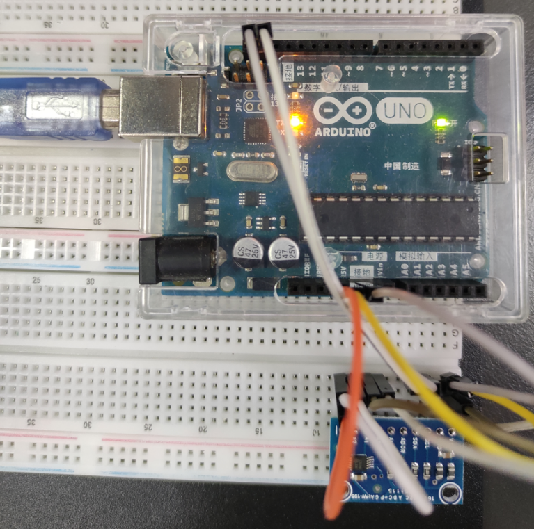 Arduino UNO驱动ADS1115模数转换模块_优信电子的博客-CSDN博客