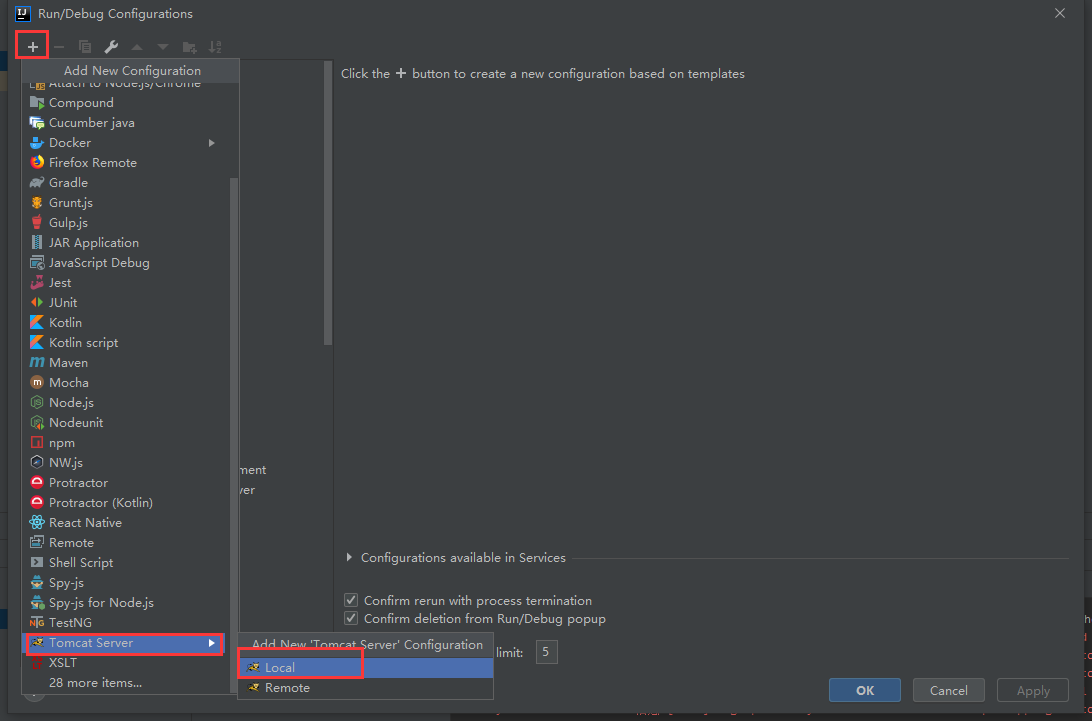IDEA报错：There is no configured/running web-servers found! Please, run any web-configuration and ...