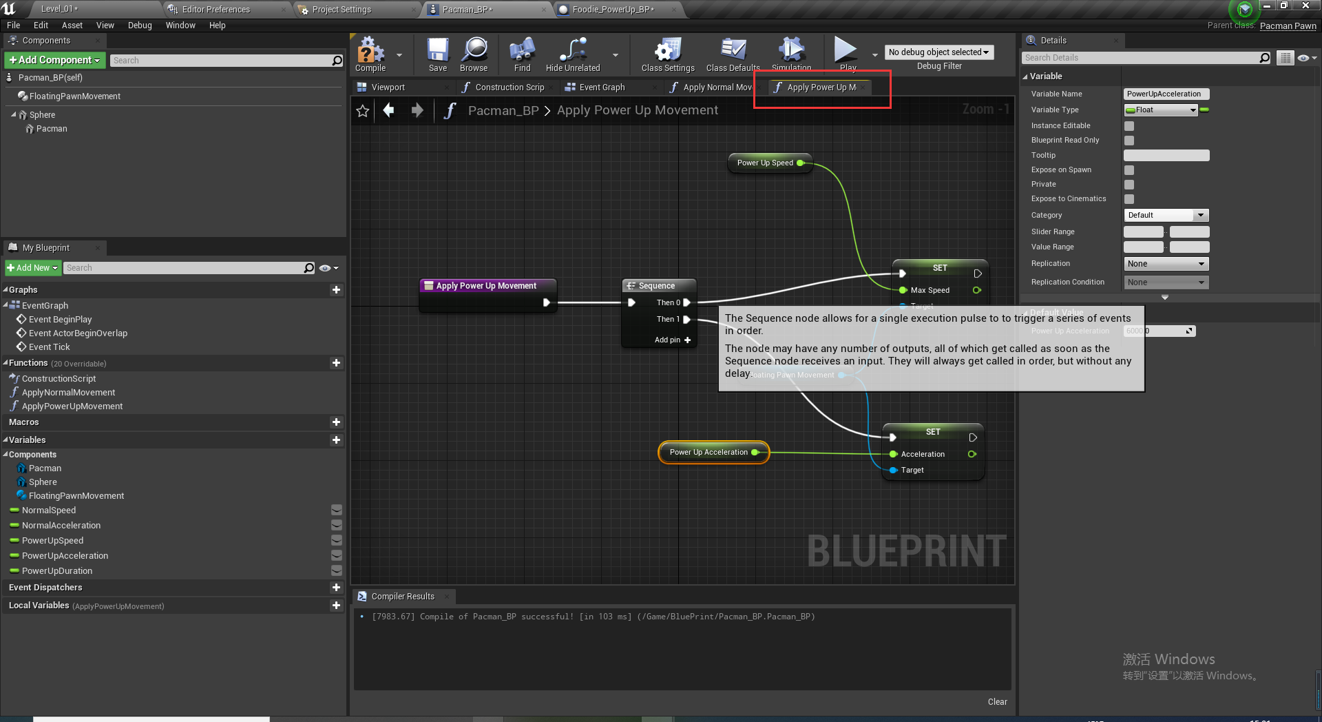 UE4C++吃豆子游戏_floating pawn movement-CSDN博客