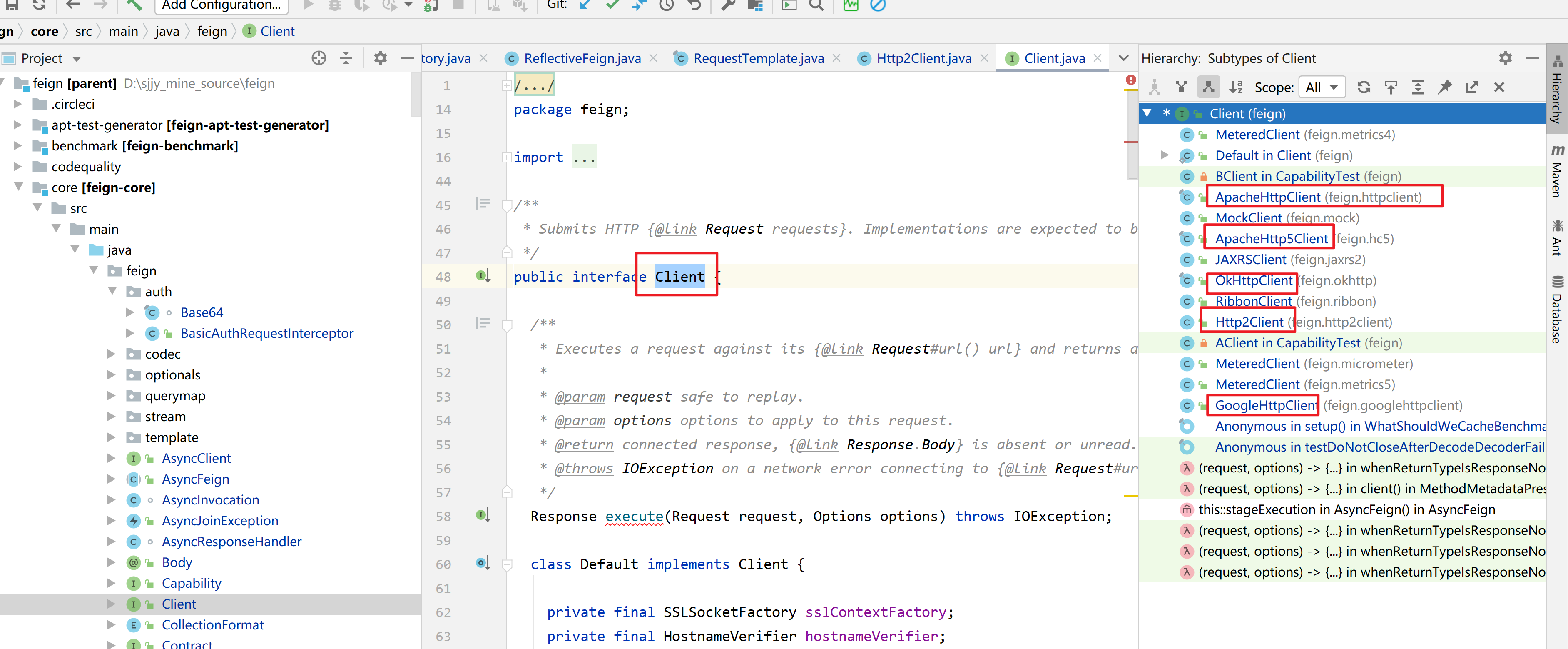 Spring Cloud OpenFeign底层代码解析_spring-cloud-openfeign-core-CSDN博客