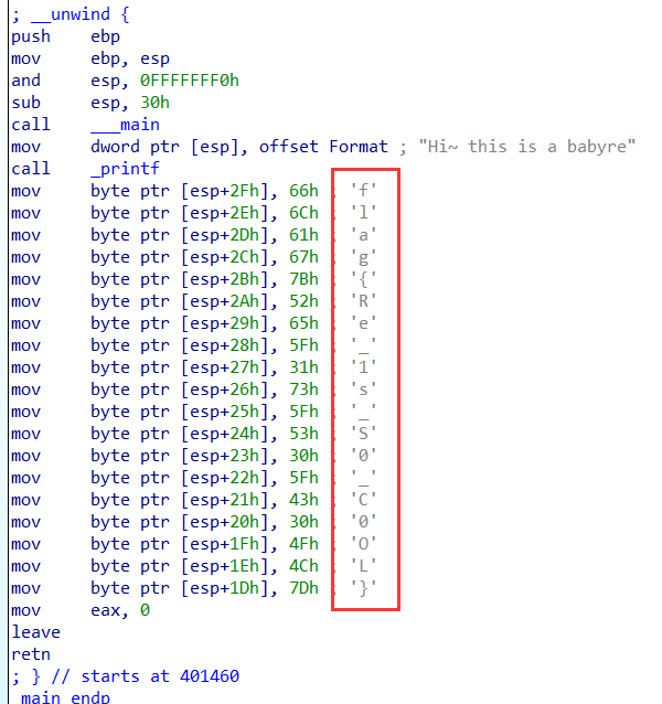 BugkuCTF RE部分题解_bugku ctf re题目答案-CSDN博客