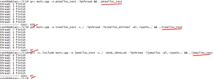 ptmalloc VS tcmalloc VS jemalloc 原理及对比测试_tcmalloc jemalloc对比-CSDN博客