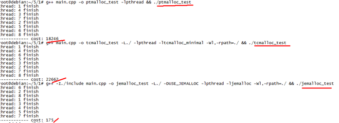 ptmalloc VS tcmalloc VS jemalloc 原理及对比测试_tcmalloc jemalloc对比-CSDN博客