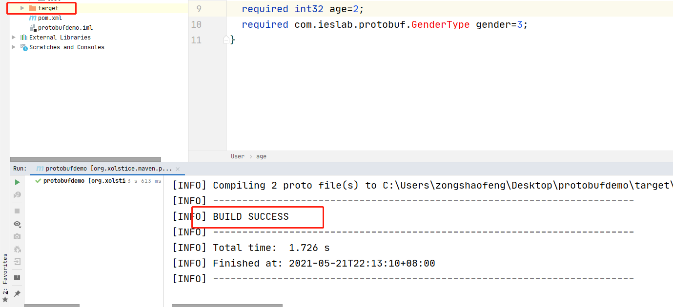 IDEA集成Protobuf，拒绝使用protoc命令，方式很优雅_exception running protoc-CSDN博客