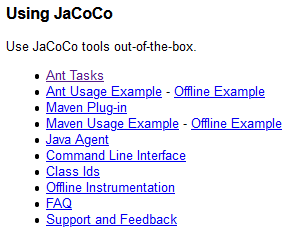 一文搞懂JaCoCo Java代码覆盖率工具_jacoco ant offline模式-CSDN博客