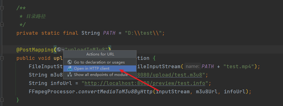 Spring boot视频播放(解决MP4大文件无法播放)，整合ffmpeg,用m3u8切片播放。_springboot 返回mp4-CSDN博客