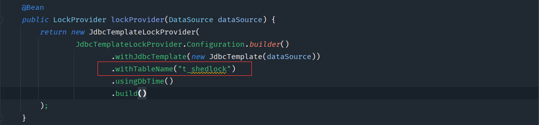 Spring Boot集成ShedLock分布式定时任务实例_shedlock默认表名-CSDN博客
