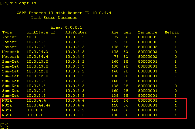 ENSP模拟实验OSPF NSSA区域_enspnssa-CSDN博客