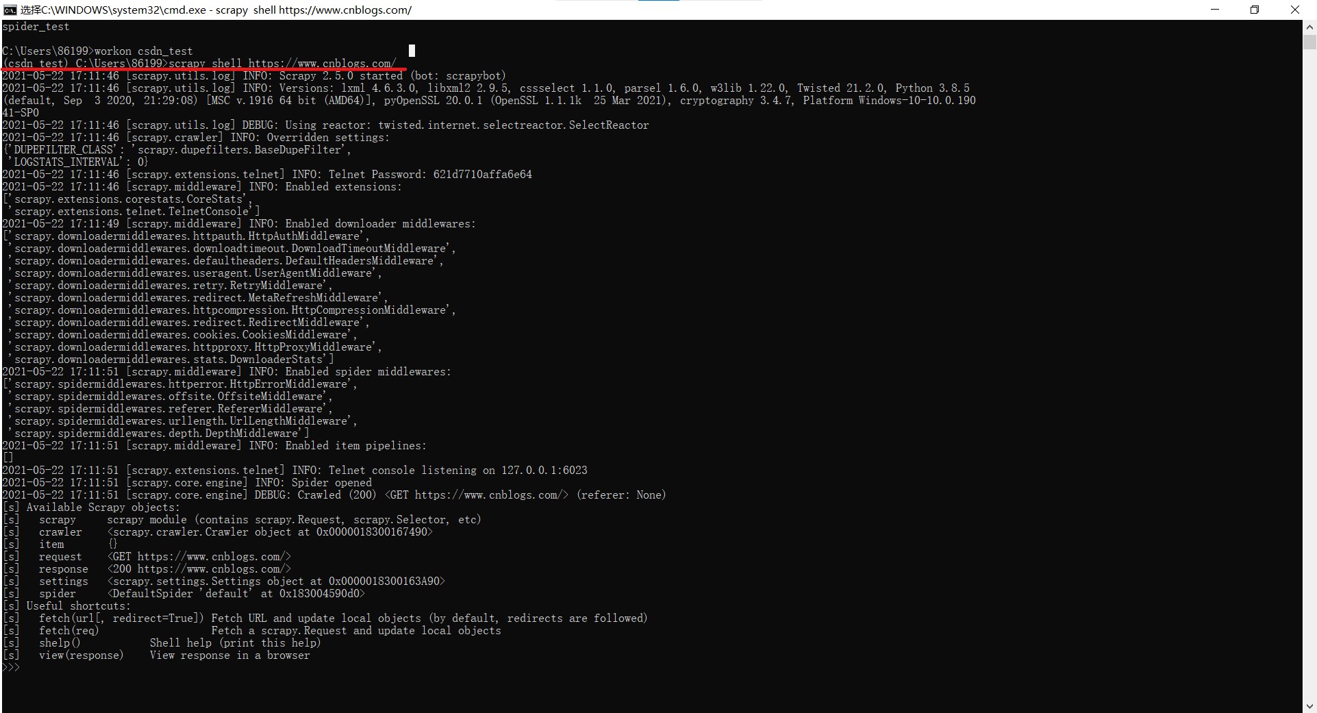 Scrapy框架（3）：css选择器解析数据scrapy Css Csdn博客 