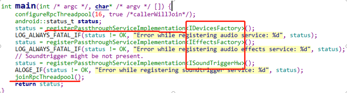 Android Framework源码解读 - Audio - audioserver启动流程(2) - HIDL_android ...