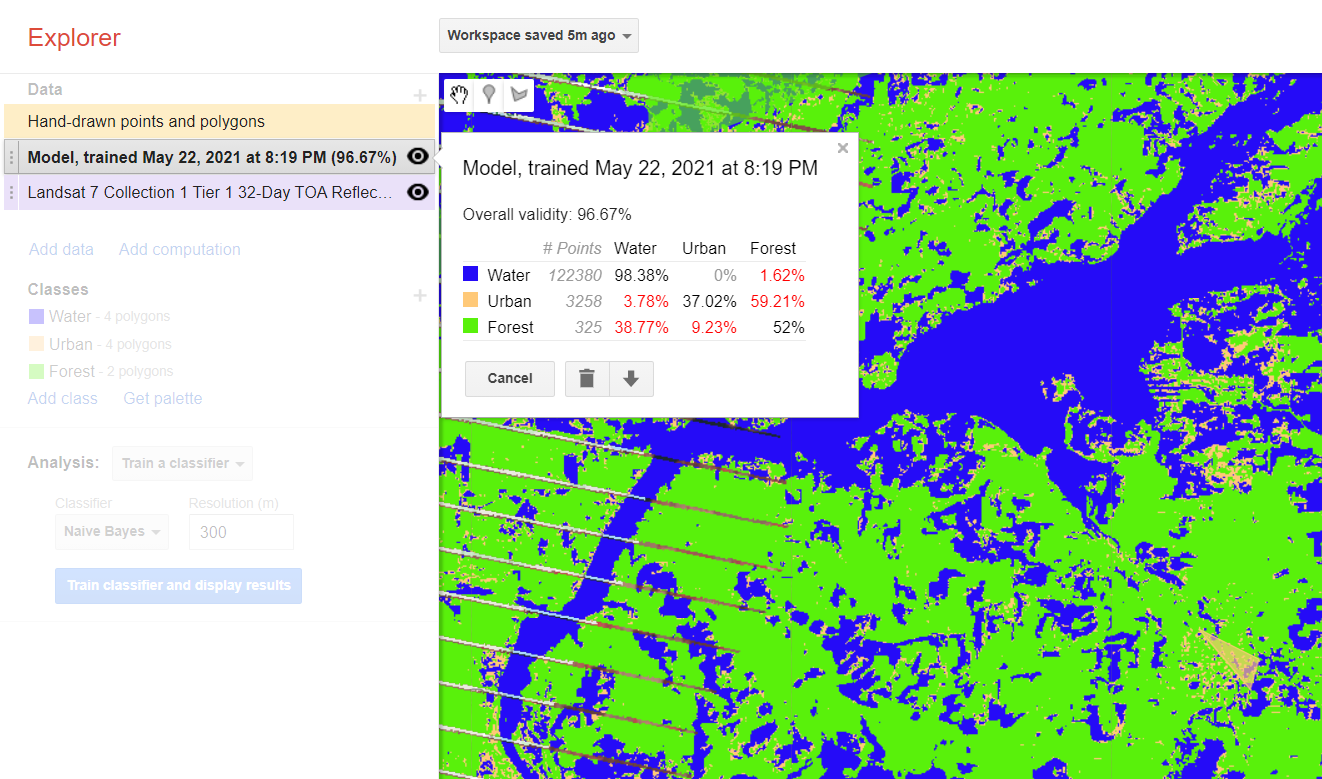基于Google Earth Engine Explorer谷歌地球引擎GEE浏览界面实现遥感影像地物监督分类_用代码运行遥感地图的网站-CSDN博客