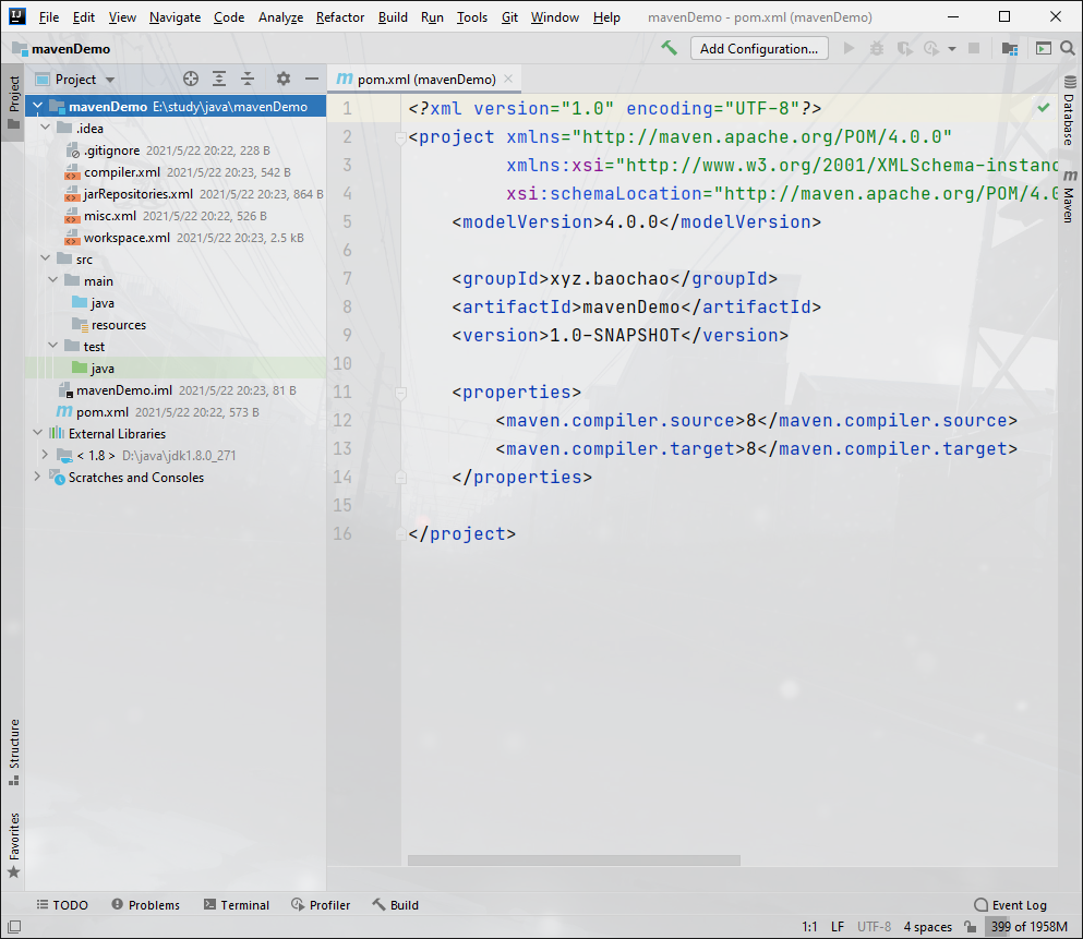 IDEA使用maven加载myBatis（保姆级多图）_idea maven mybatis-CSDN博客