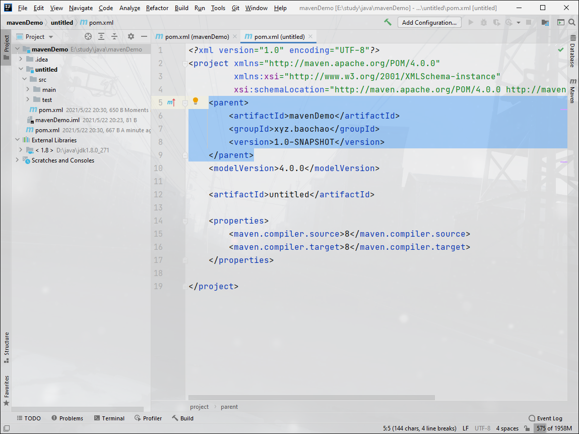 IDEA使用maven加载myBatis（保姆级多图）_idea maven mybatis-CSDN博客