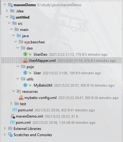 IDEA使用maven加载myBatis（保姆级多图）_idea maven mybatis-CSDN博客