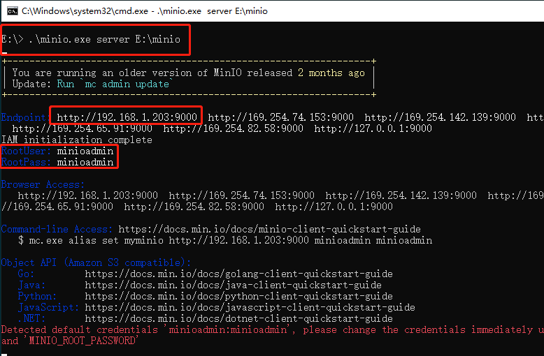 MinIO之Windos版本安装与SpringBoot集成MinIO简介_minio的所有windows版本-CSDN博客