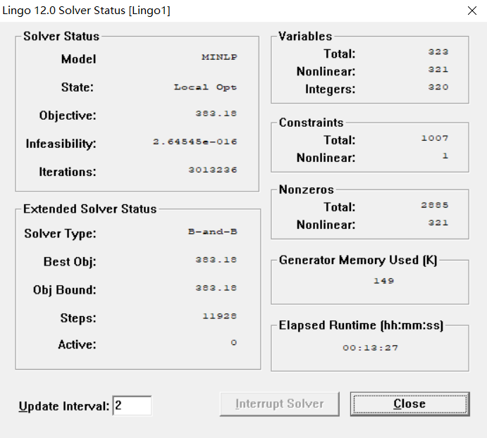 Lingo学习笔记——平均分配问题（MINLP混合整数非线性规划）_minlp模型-CSDN博客