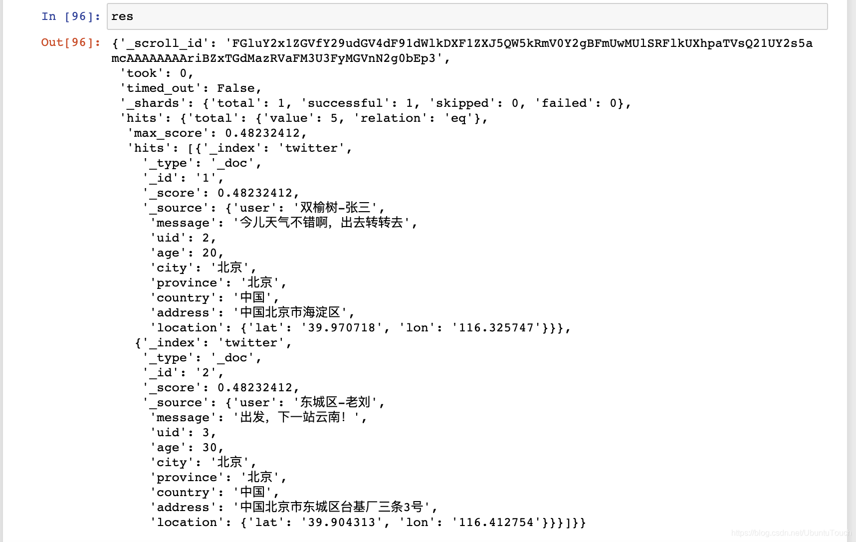 Elasticsearch:运用 Python 来实现对搜索结果的分页python Elasticsearch 分页 Csdn博客