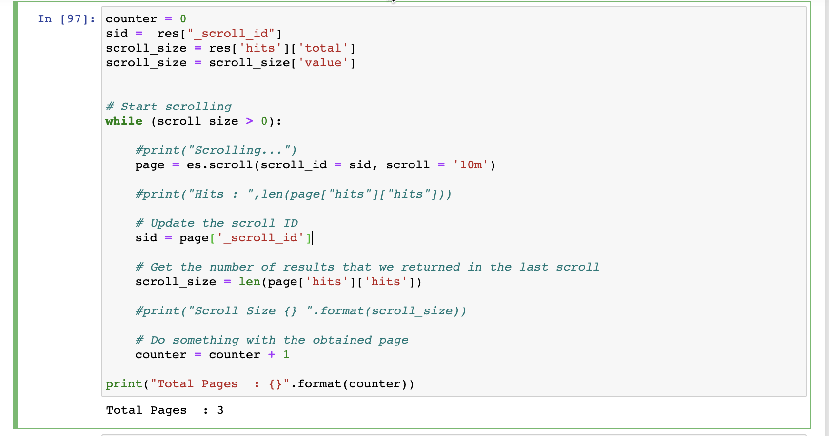 Elasticsearch：运用 Python 来实现对搜索结果的分页python Elasticsearch 分页 Csdn博客