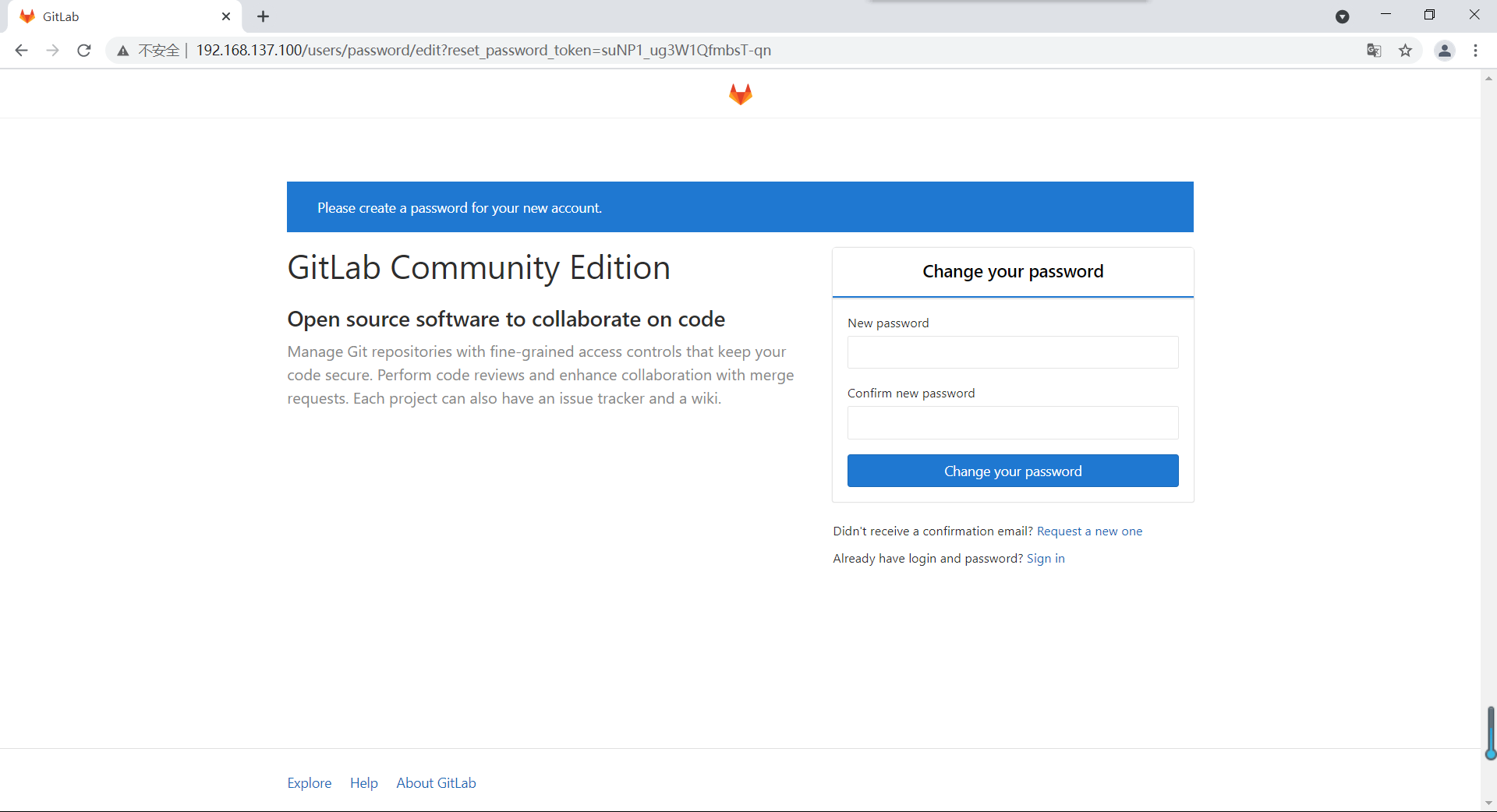 Centos 7搭建Gitlab服务器超详细 (亲测成功)_centos7查看gitlab是否成功启动-CSDN博客