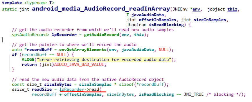 Android Framework源码解读 - Audio - AudioRecord_audiorecord 流程及源码分析_lzqustc的博客-CSDN博客