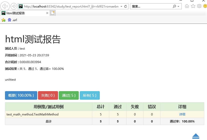 unittest用例执行完，生成HTML格式的测试报告_htmltestrunnernew-CSDN博客