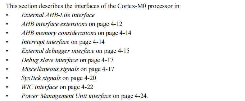 集成Cortex-M0内核-- Integration and Implementation Manual手册学习_m3 integration and implementation ...