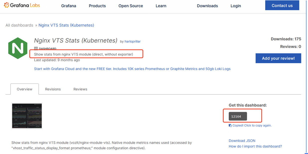 手把手搭建Grafana，图形化展示Nginx监控数据（接上篇vts监控nginx）_grafana 监控nginx配置实现-CSDN博客