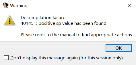 IDA反编译失败总结_stack frame is too big-CSDN博客