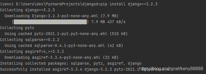 安装django323版本django 32。3 安装 Csdn博客