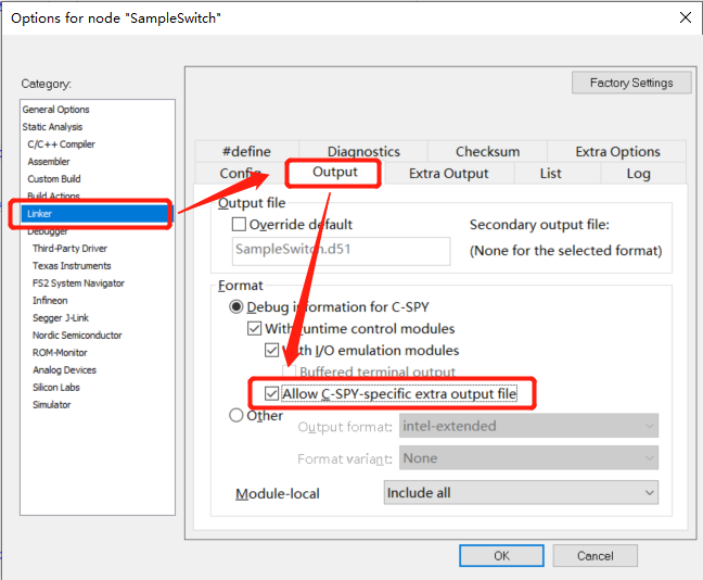 CC2530如何使用IAR编译生成hex文件，使用Flash Programmer烧录提示：Could not open specified HEX file解决办法-CSDN博客