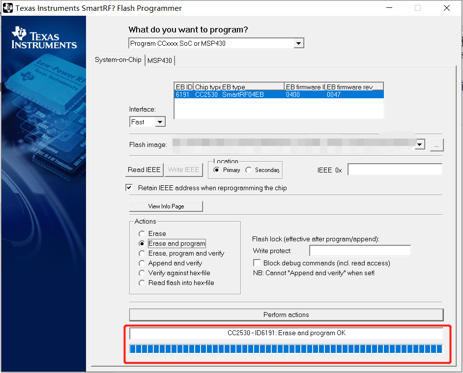 CC2530如何使用IAR编译生成hex文件，使用Flash Programmer烧录提示：Could not open specified HEX file解决办法-CSDN博客