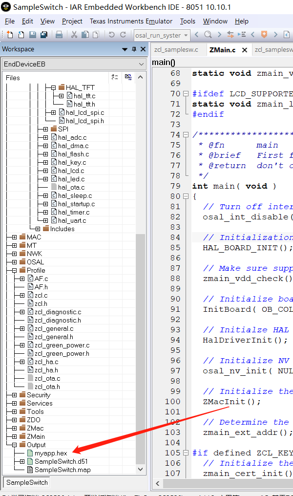 CC2530如何使用IAR编译生成hex文件，使用Flash Programmer烧录提示：Could not open specified HEX file解决办法-CSDN博客