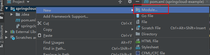 【idea版】springcloud微服务（1）之多模块版本新建一个springcloud项目idea中springcloud项目如何新建模块 Csdn博客