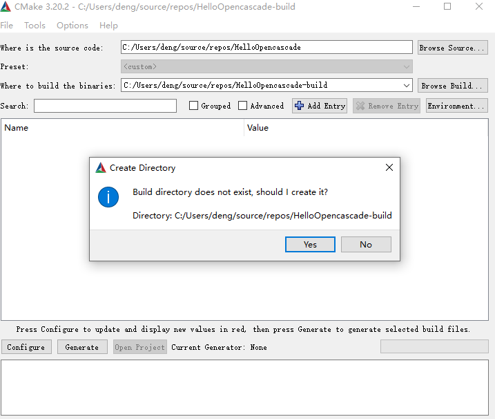 OpenCASCADE:如何快速配置自己的OpenCASCADE项目_vs2019 + cmake 编译 opencascade-CSDN博客
