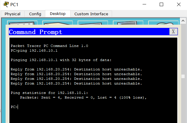 思科标准ACL配置_router(config-if)#ip access-group 1 out-CSDN博客