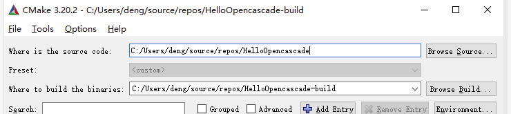 OpenCASCADE:如何快速配置自己的OpenCASCADE项目_vs2019 + cmake 编译 opencascade-CSDN博客